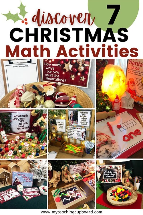 Christmas Maths Activities for Kindergarten — My Teaching Cupboard
