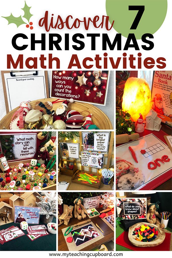Christmas Maths Activities for Kindergarten — My Teaching Cupboard