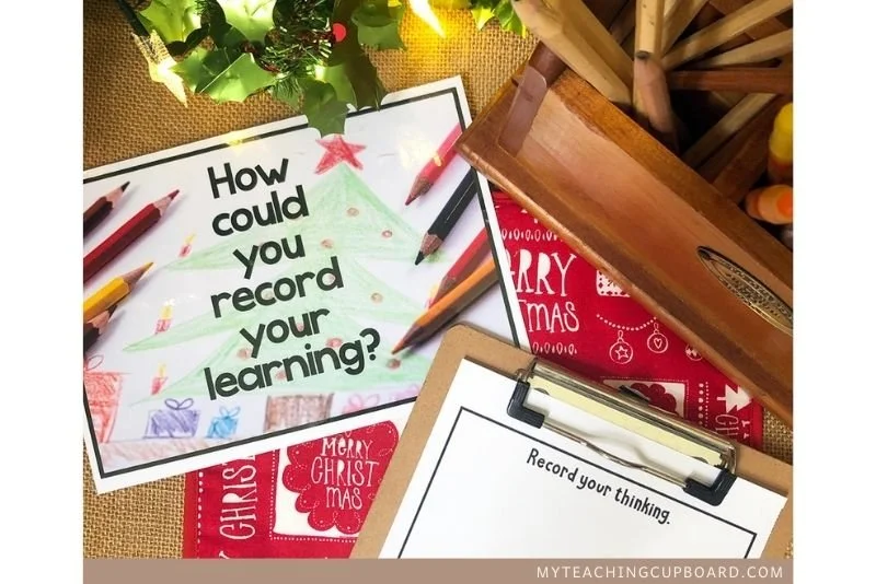 Free Christmas Writing Prompts for Kids in Kindergarten — My Teaching ...