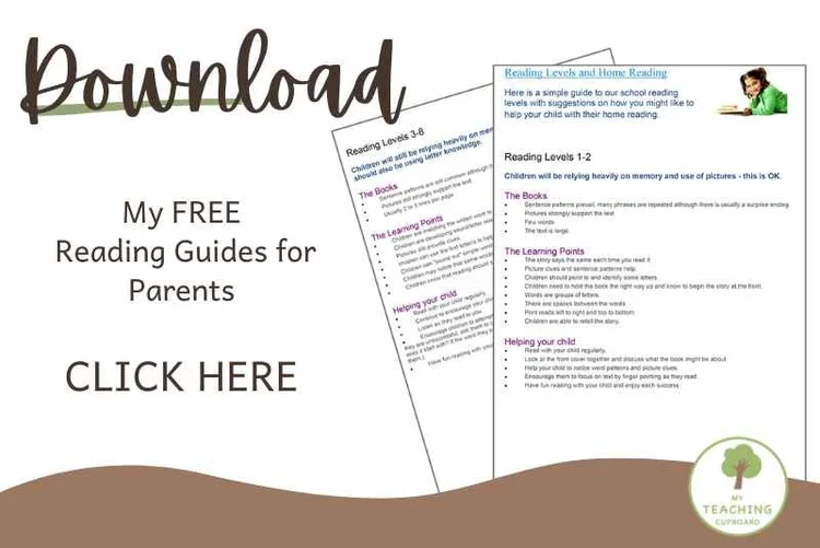 Kindergarten Reading Levels and Home Reading Homework — My Teaching ...