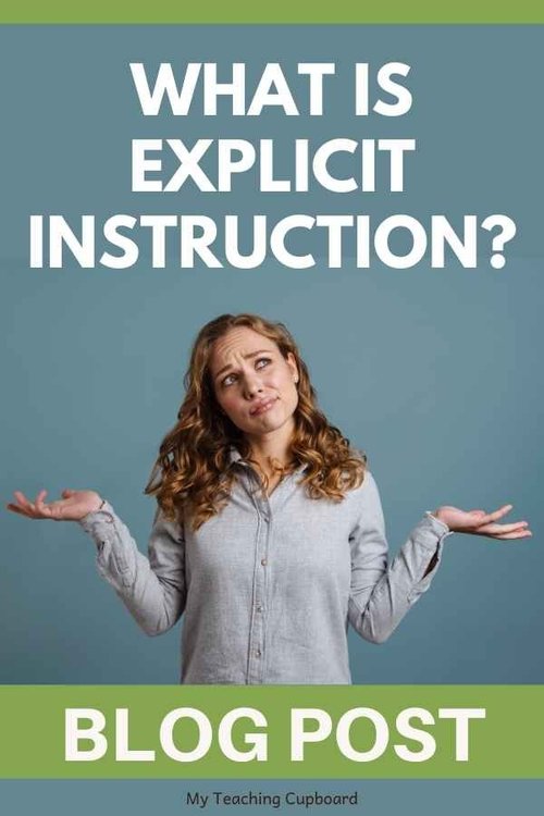 What is Explicit Teaching in a Play Based Classroom? — My Teaching Cupboard