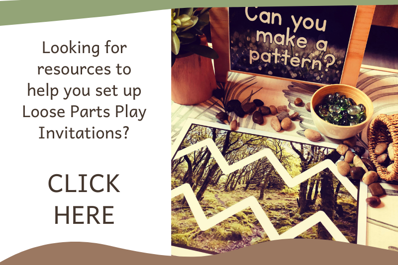 Loose Parts Invitation to Play - How to Set up an Inspiring Loose Parts ...