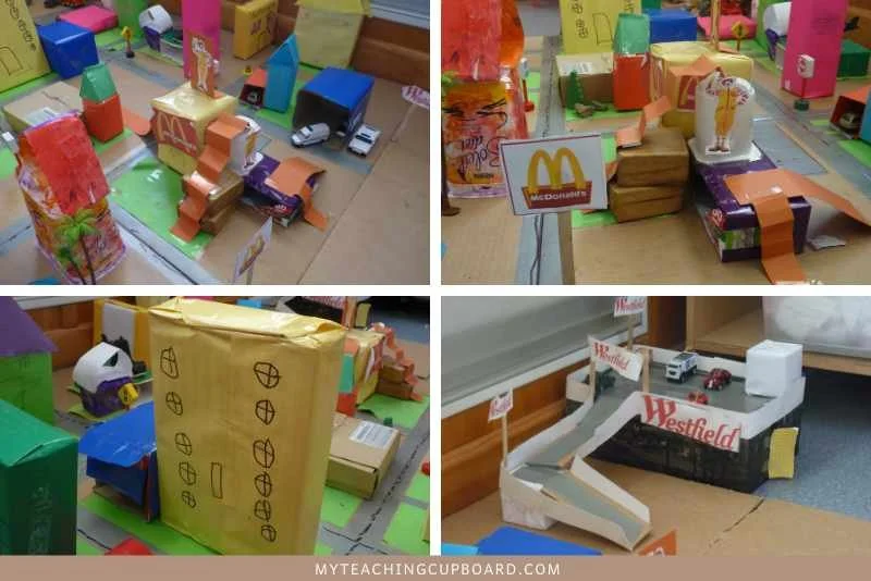 Cardboard Box Town — My Teaching Cupboard