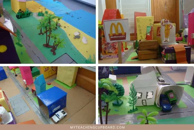 Cardboard Box Town — My Teaching Cupboard