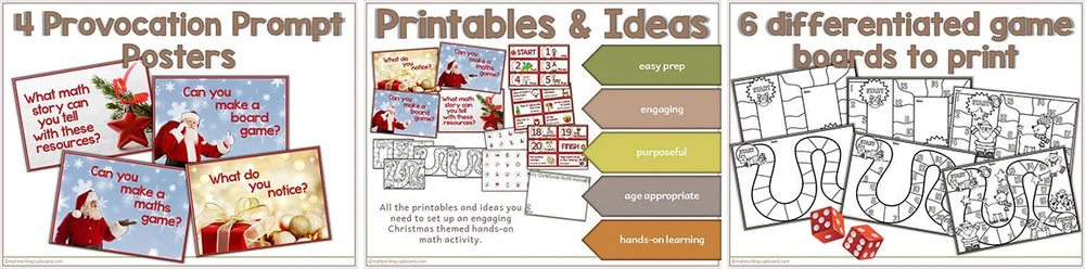Christmas Maths Activities for Kindergarten — My Teaching Cupboard