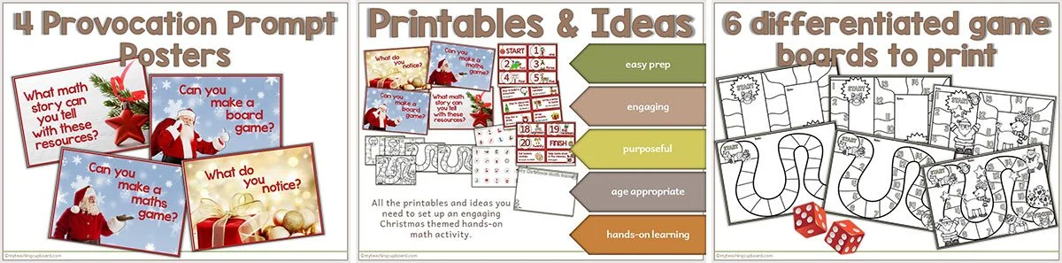 Christmas Maths Activities for Kindergarten — My Teaching Cupboard
