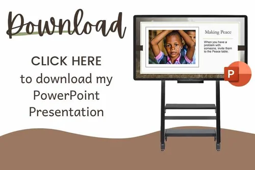 The Peace Table — My Teaching Cupboard