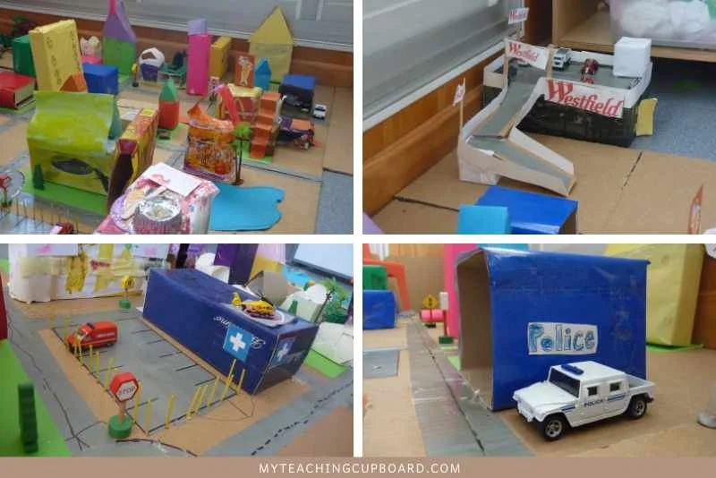 Cardboard Box Town — My Teaching Cupboard