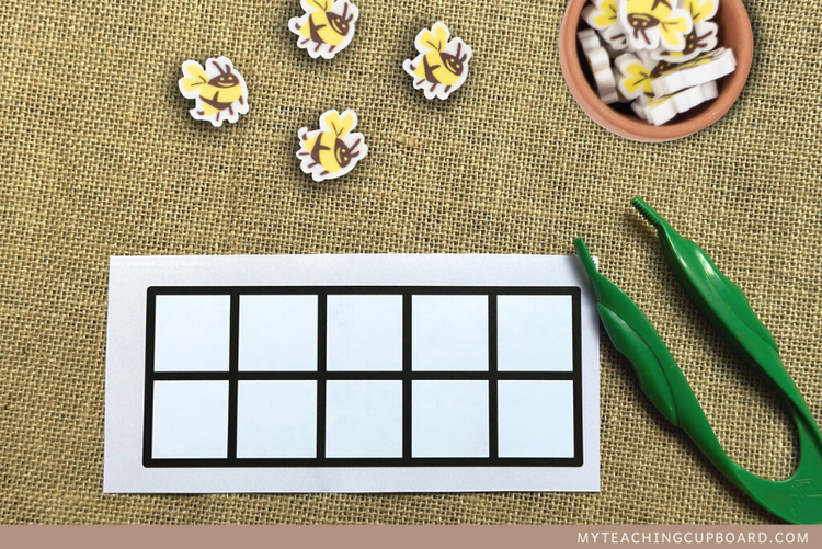Free Ten Frame Cards Printable for Hands-on Math Activities — My ...