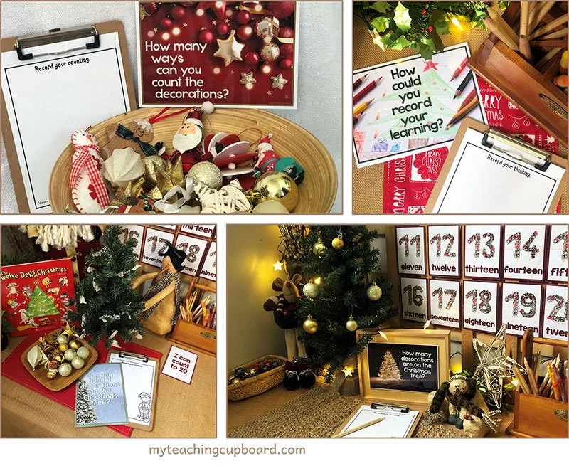 Christmas Maths Activities for Kindergarten — My Teaching Cupboard