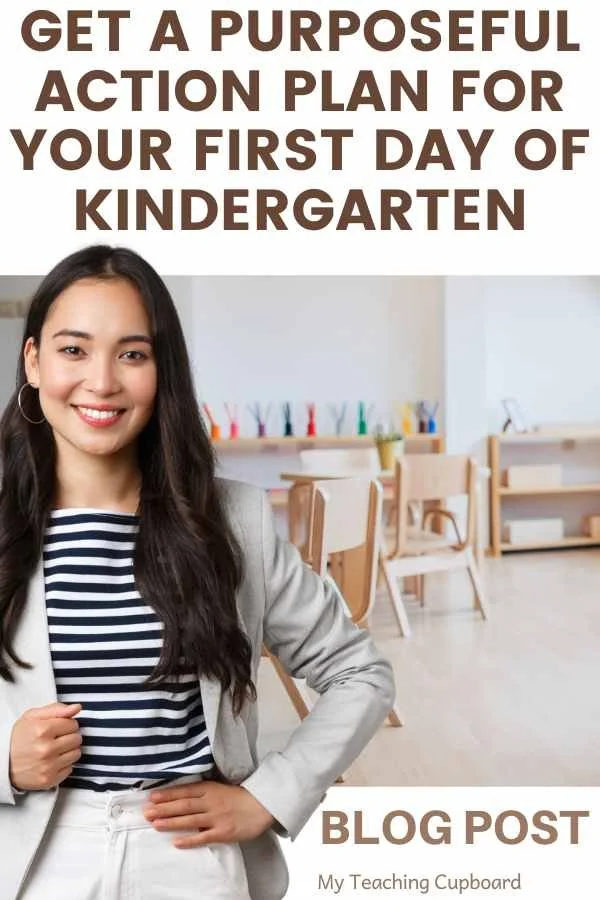 First Day of Kindergarten Activities — My Teaching Cupboard