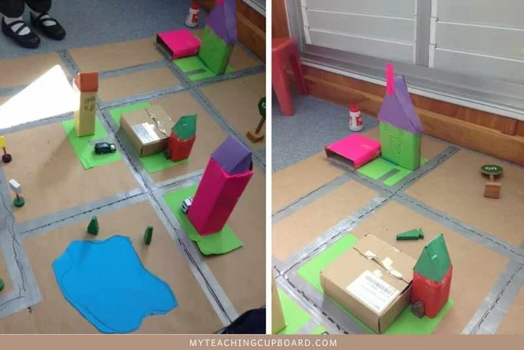 Cardboard Box Town — My Teaching Cupboard