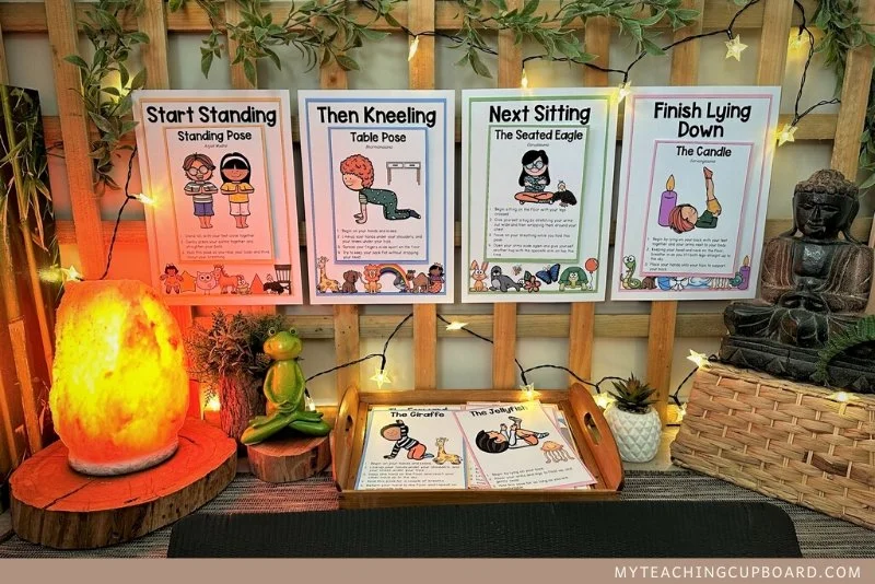 Create a Calm Corner for Yoga in the Classroom — My Teaching Cupboard