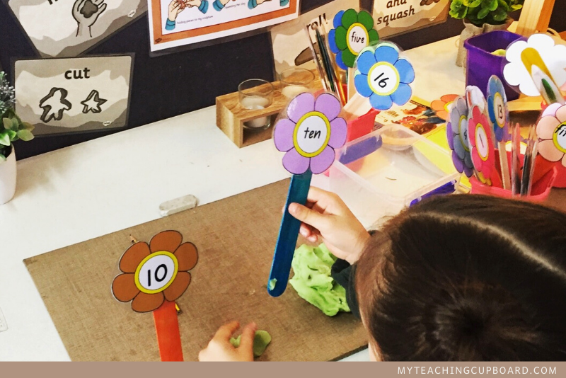 Playdough Activities for Kindergarten Sensory Maths Play — My Teaching ...