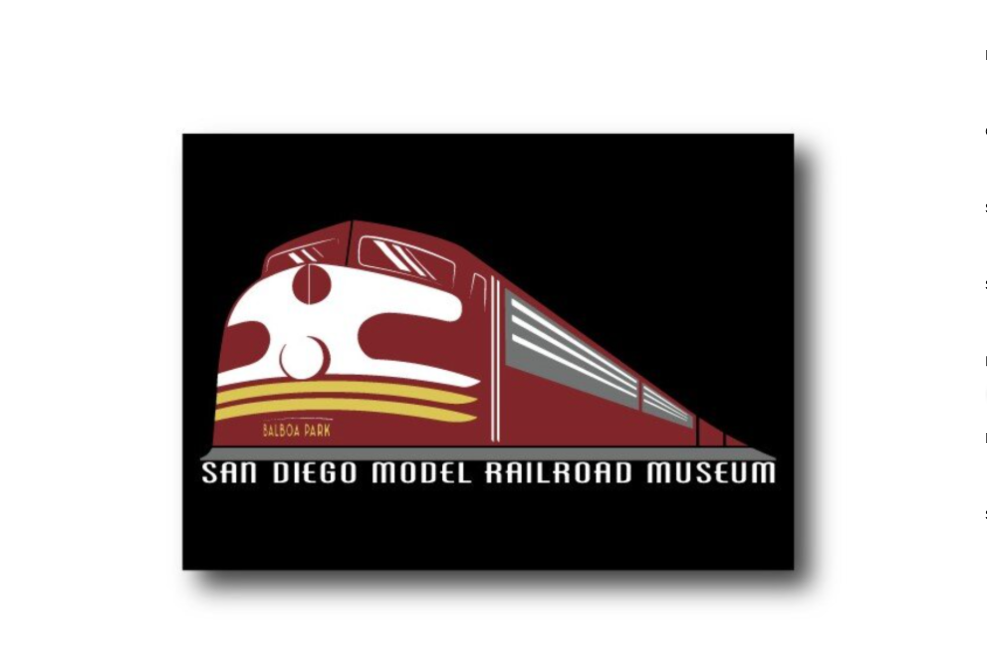 Gift Shop — San Diego Model Railroad Museum