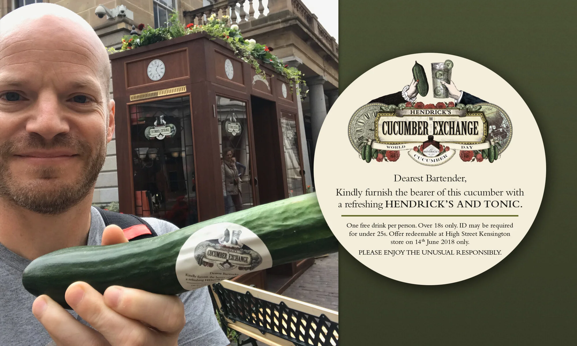 Hendrick's Gin — Minkington