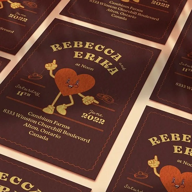 Marry Me Archie — Offbeat Wedding Stationery for Alternative Couples ...