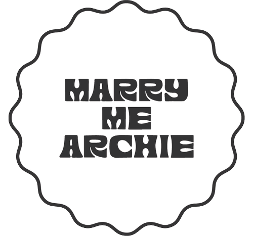 Marry Me Archie — Offbeat Wedding Stationery for Alternative Couples ...