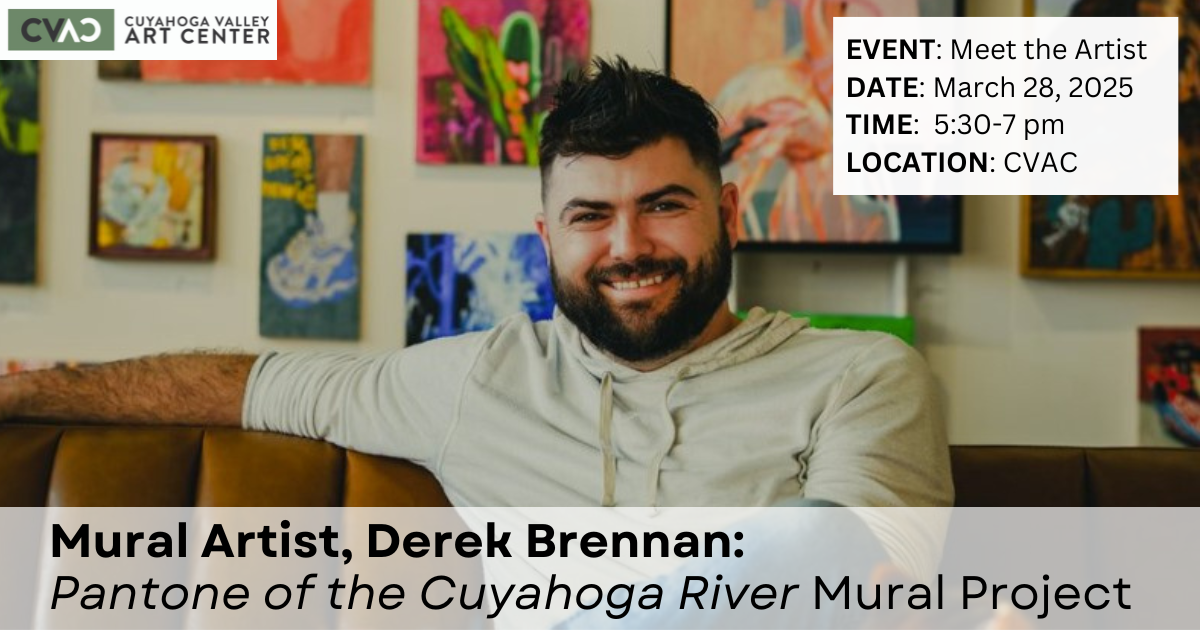 Cuyahoga Valley Art Center Selects Cleveland-Based Artist Derek Brennan ...