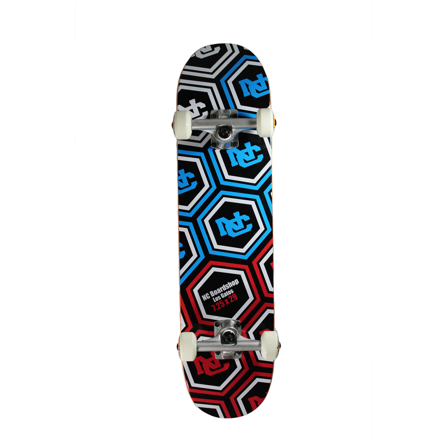 Red And Blue Skateboard
