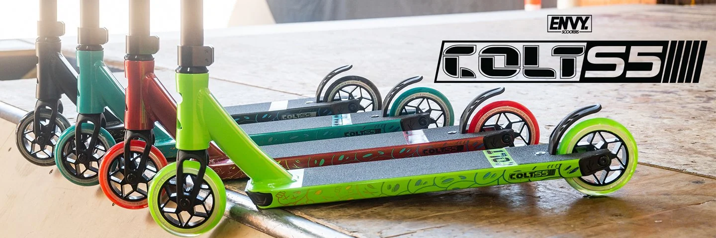 New Envy Prodigy S9, Prodigy Street Series, Colt S5 and One Pro Scooter ...