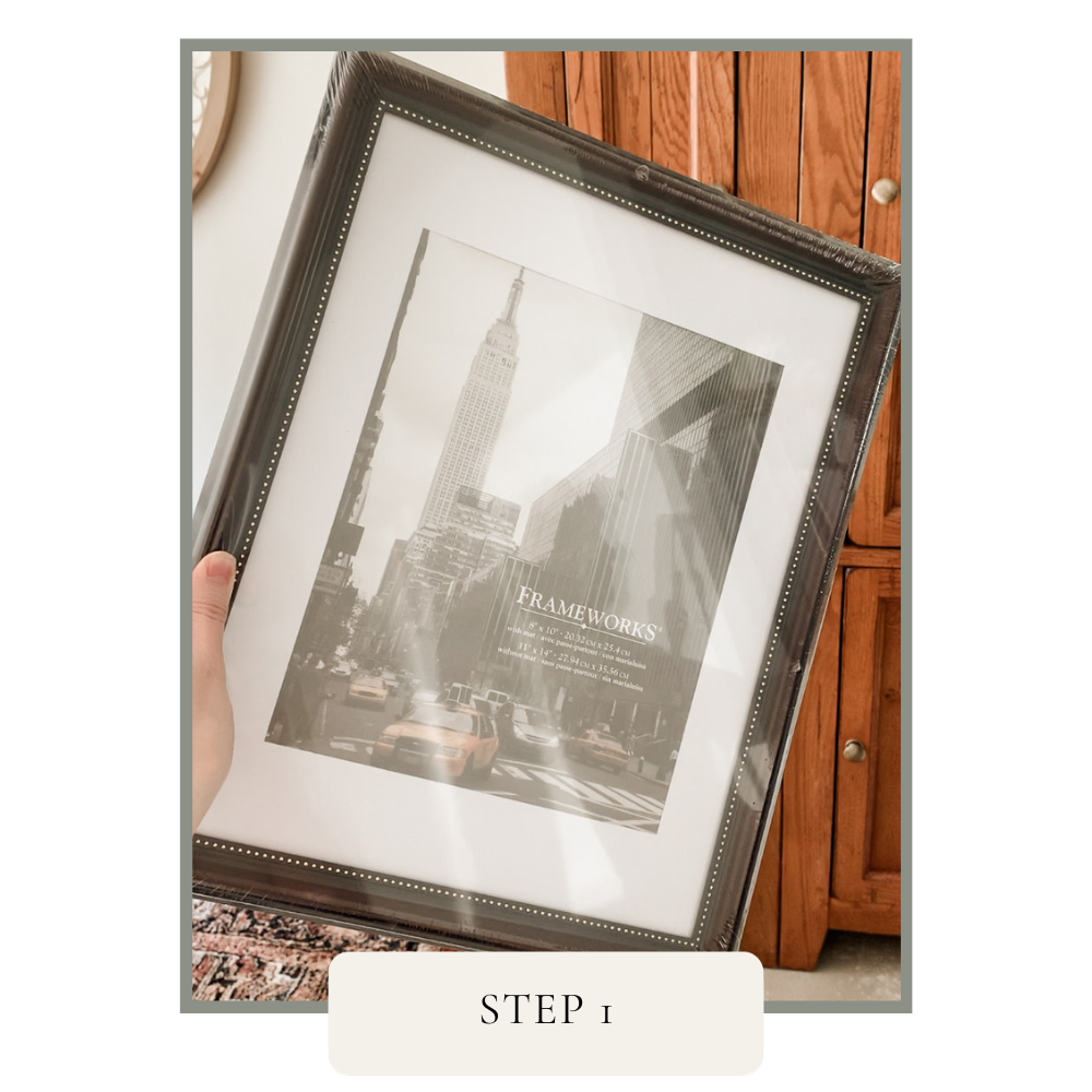 Dollar Store Vintage Frame Quick DIY — Julia Connor