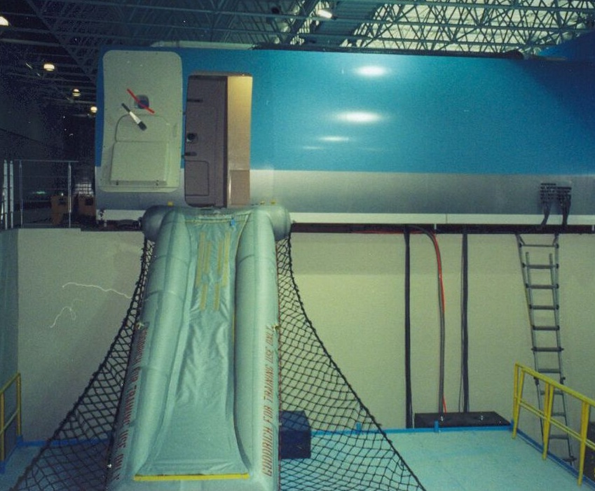 Cabin Emergency Evacuation Trainer (CEET) — Newton Design