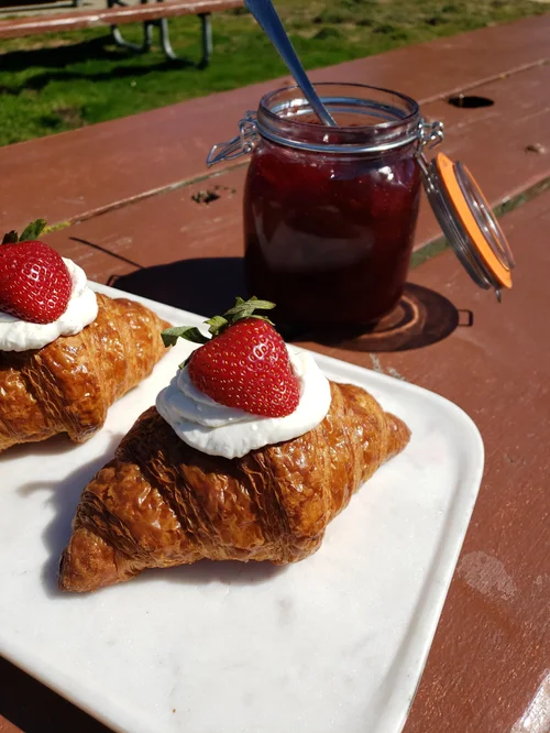 Strawberry Guava with Cream Cheese Croissants — The Sweet Savory Life