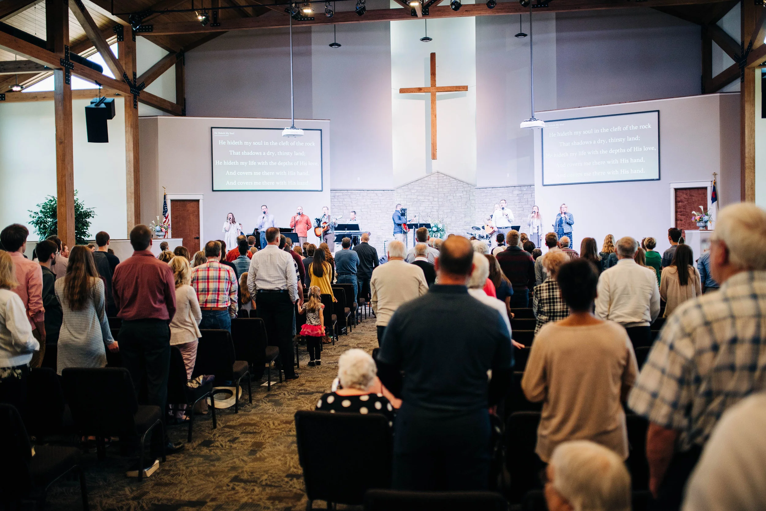 Photo Of Bible At Church