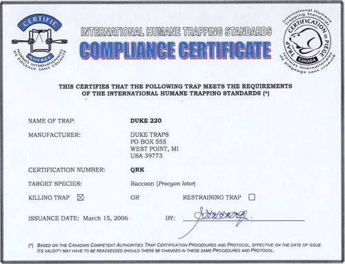 Body Traps — Duke Traps