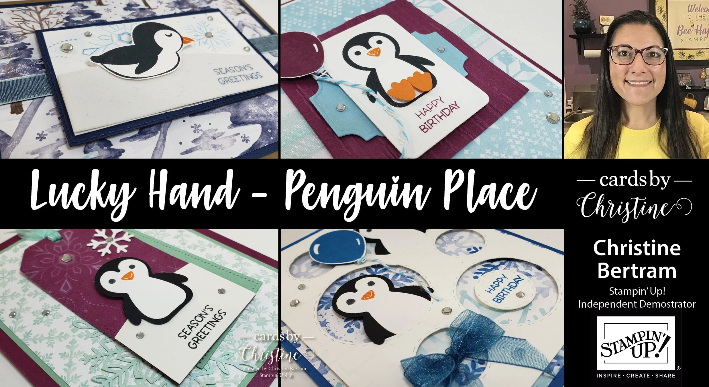Penguin Place Online Card Class — Cards by Christine