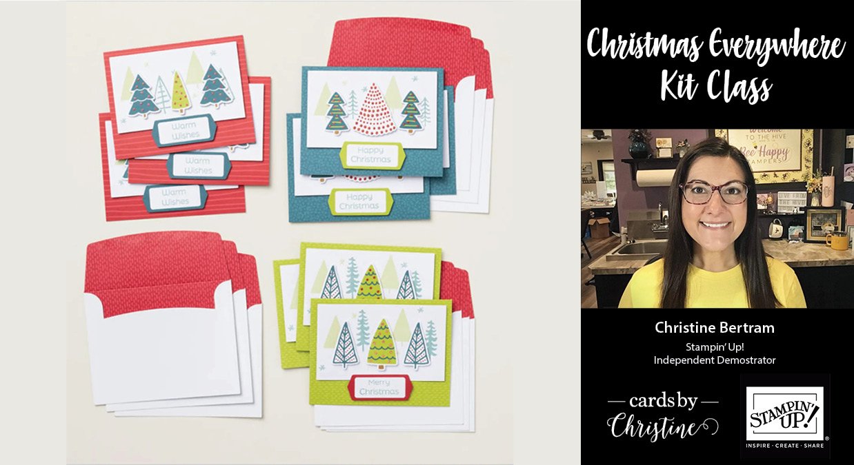 Christmas Everywhere Kit Class - Online Class — Cards by Christine