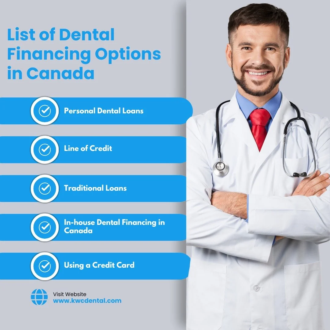 Dental Financing in Canada: 5 Options For Affordable Care - KWC Dental
