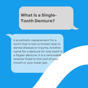 Single-Tooth Denture: A Viable Solution For A Missing Tooth - KWC Dental