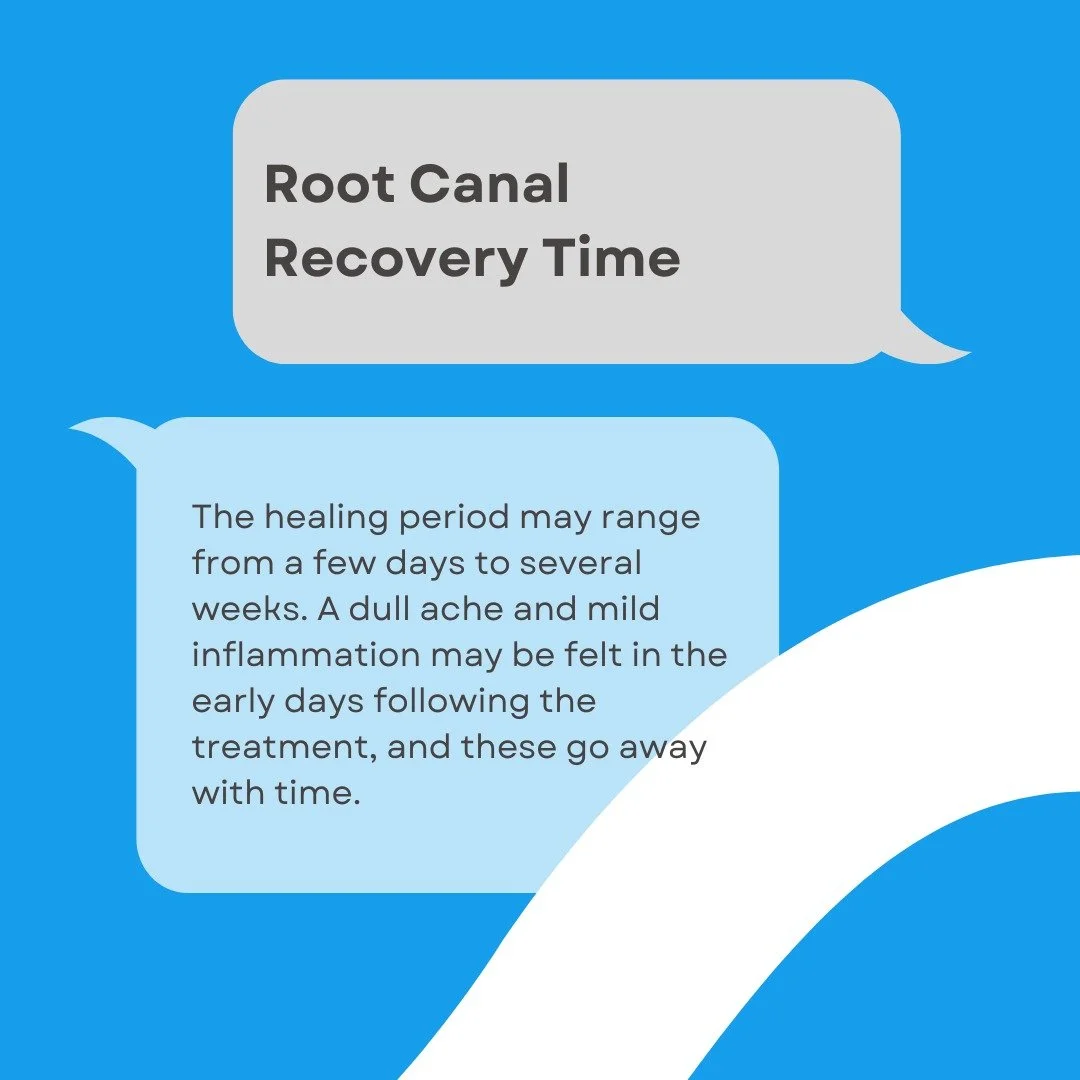 Estimated Root Canal Recovery Time & 11 Healing Tips - KWC Dental