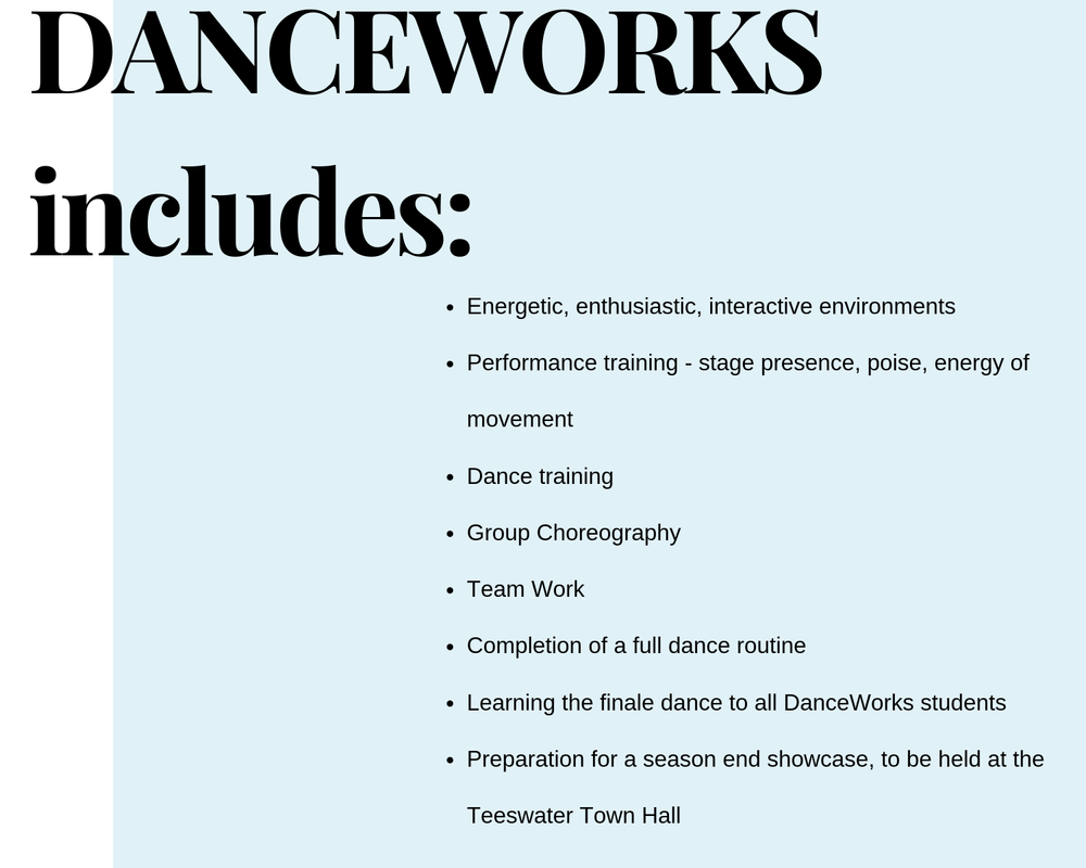 Danceworks — Studio 410-A Performing Arts Studio