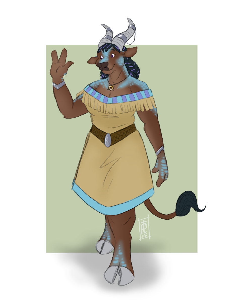 Tauren Female Concept Art