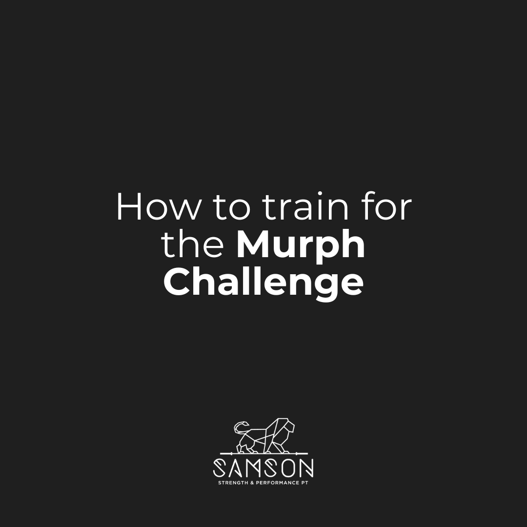 How to Train for the Murph Challenge — Samson Physical Therapy