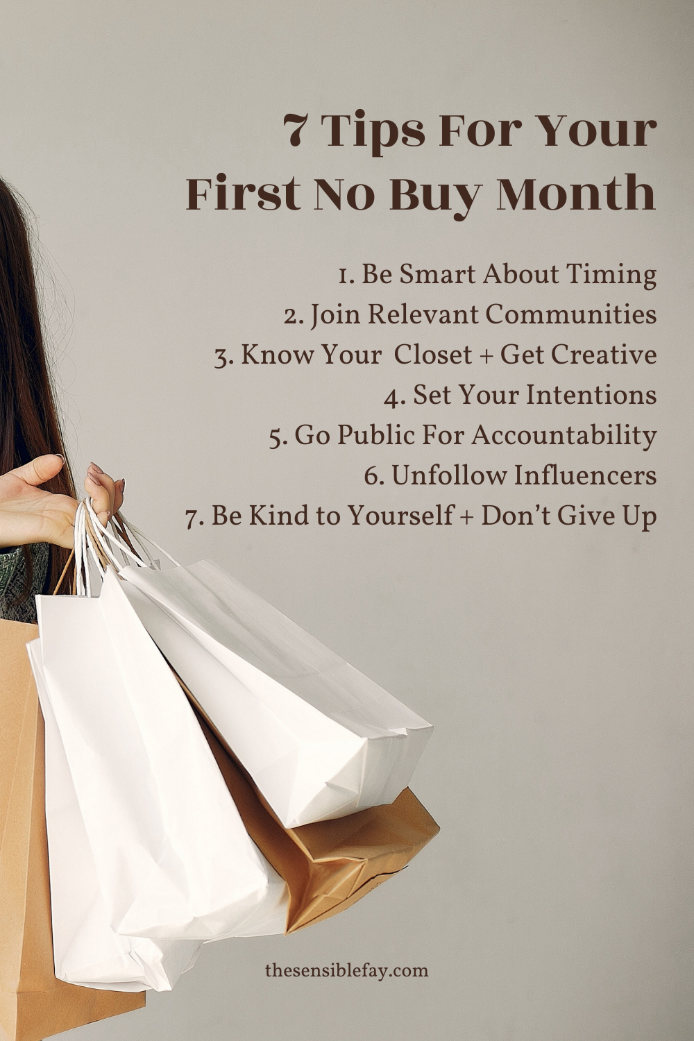 How To Do A No Buy Month (Plus Top Tips To Spend Less) — The Sensible Fay