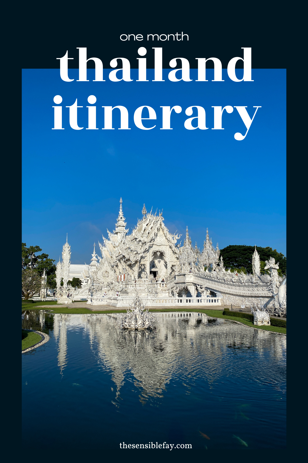 One Month Thailand Itinerary (Travel Guide For Your First Time In ...