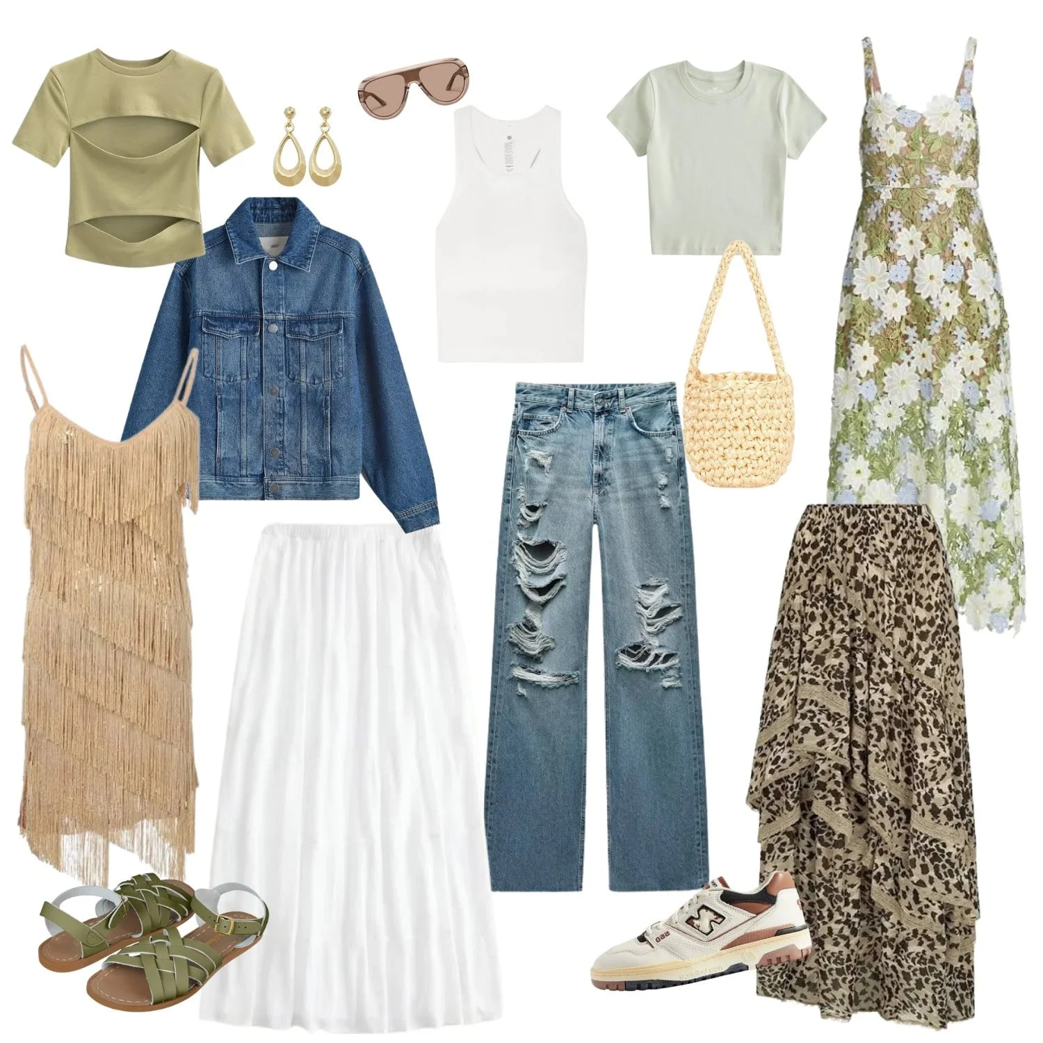 2025 Spring Capsule Wardrobe (Checklists + Outfit Inspo)