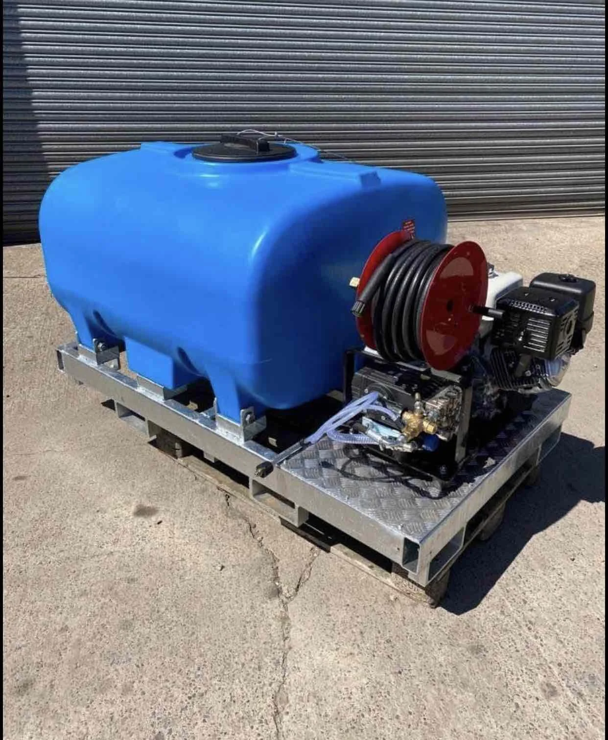 Water Bowser High Pressure Power washing system