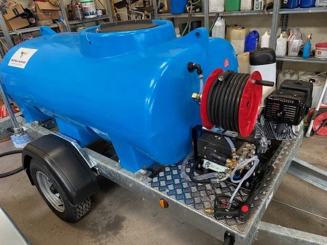 Water Bowser High Pressure Power washing system