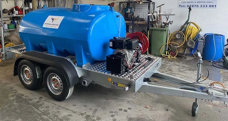 Water Bowser High Pressure Power washing system