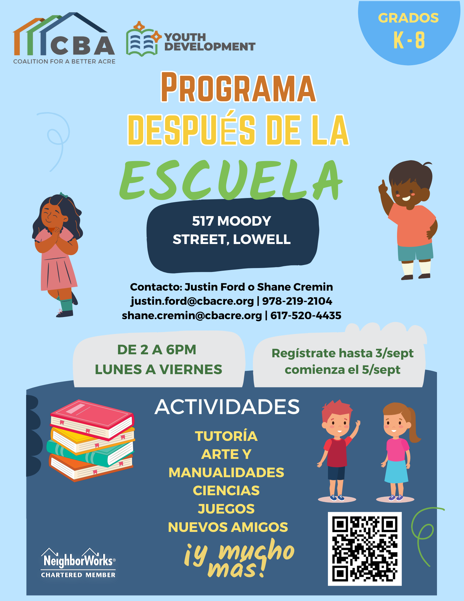 Youth Development Programs — Coalition for a Better Acre - CBA