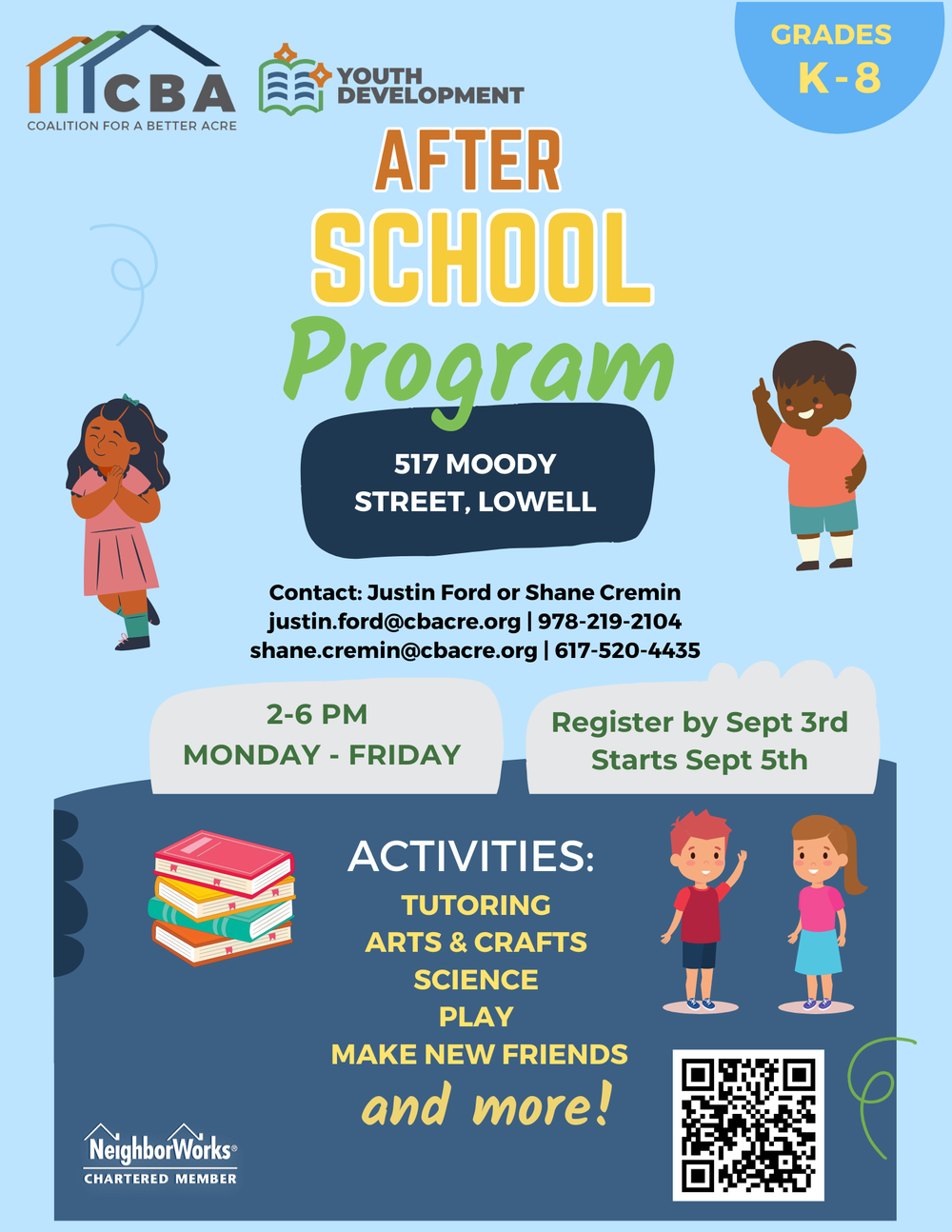 Youth Development Programs — Coalition for a Better Acre - CBA