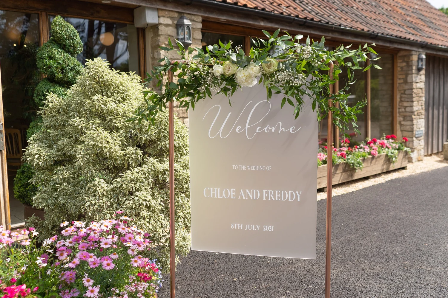 Custom Wedding Signage & Bespoke Venue Styling