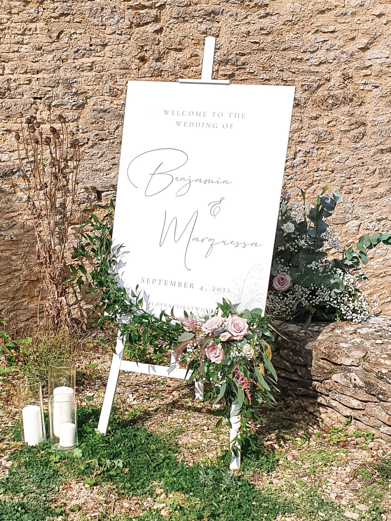 Custom Wedding Signage & Bespoke Venue Styling