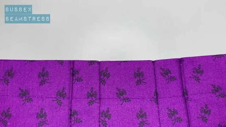How To Make A Pleated Patch Pocket — Sussex Seamstress Sewing Patterns