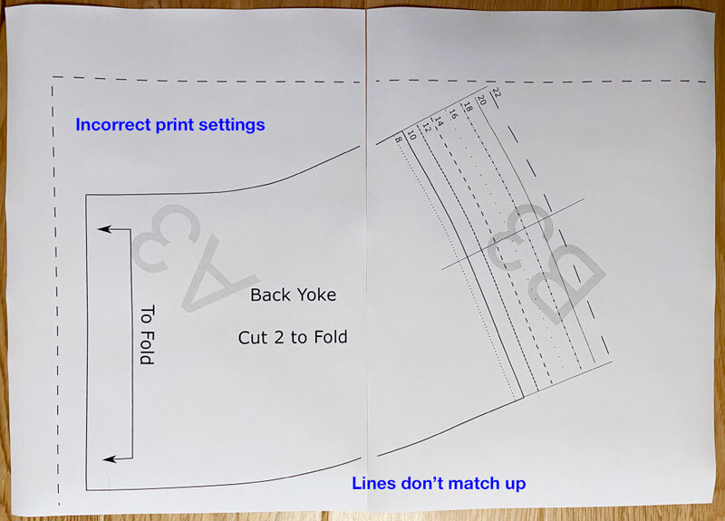 How To Print PDF Sewing Patterns Correctly From iPhone, iPad and ...